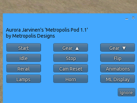Second Life Marketplace - Metropolis Pod DHL 1.3