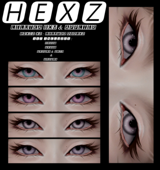Second Life Marketplace - Hexz - Simple Eyes (Berry)