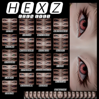 Second Life Marketplace - Hexz - Simple Eyes (Demo)