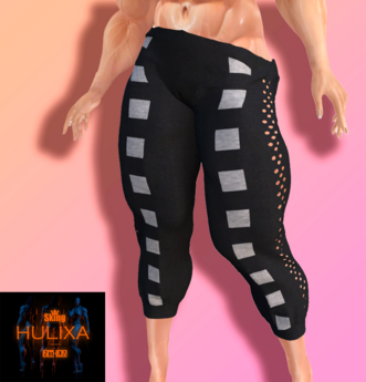 Second Life Marketplace - SiK More Style Joggers Black - Hulixa