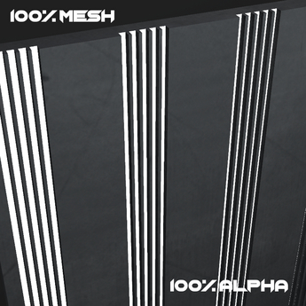 Second Life Marketplace - [ALPHA] Wall Panel Stripes - w