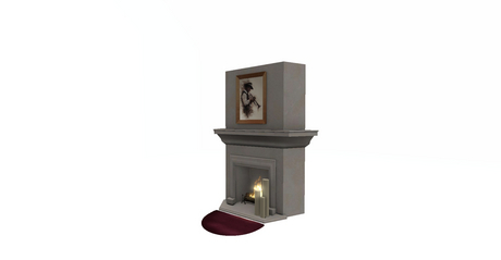 Second Life Marketplace - Fire place Flame Animated Copy Modify