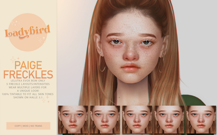 Second Life Marketplace - Ladybird. // Paige Freckles