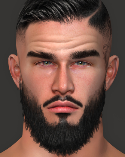 Second Life Marketplace - MALONE SHAPE FOR AK ADVX JAKE HEAD EVOX