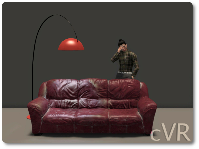 Second Life Marketplace - cVR Leather Sofa v2 box