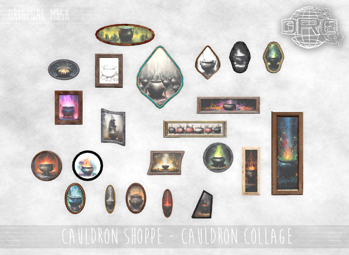 Second Life Marketplace - -DRD- Cauldron Shoppe - Cauldron Collage