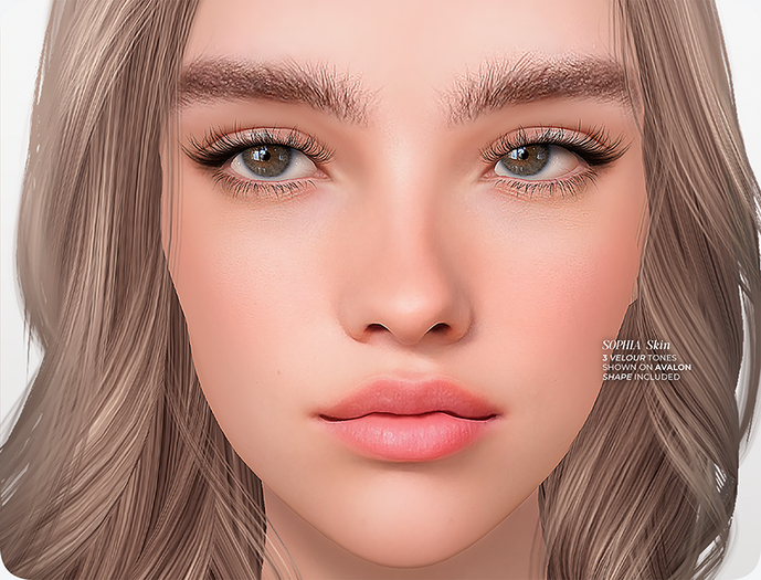 Second Life Marketplace - OUTERNAKED - Sophia Skin (Porcelain)