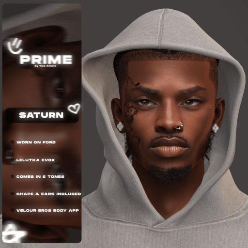 Second Life Marketplace - #PRIME - Saturn Skin - (VE PLUTO)