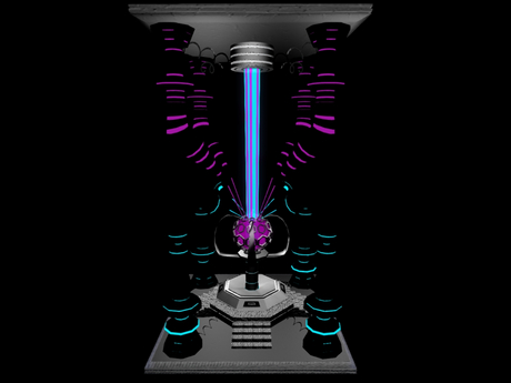 Second Life Marketplace - Full Perm Scifi Neon Reactor Core