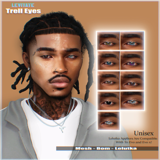 Second Life Marketplace - LvT// Trell Eyes Package
