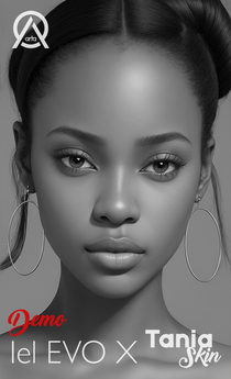 Second Life Marketplace - ArtA - Tania Skin / DEMO / ALL TONES Lelutka EVOX