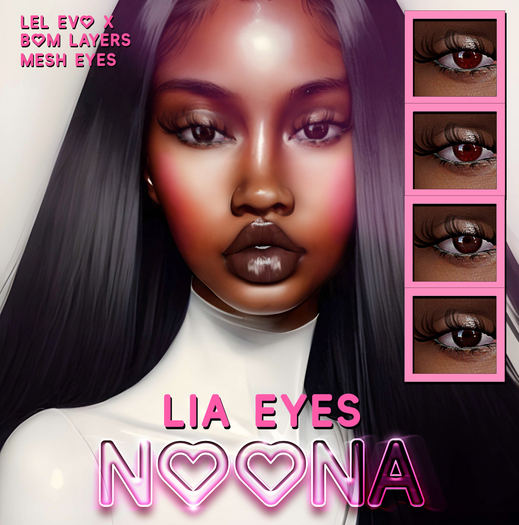 Second Life Marketplace - [::NOONA::] Lia Eyes