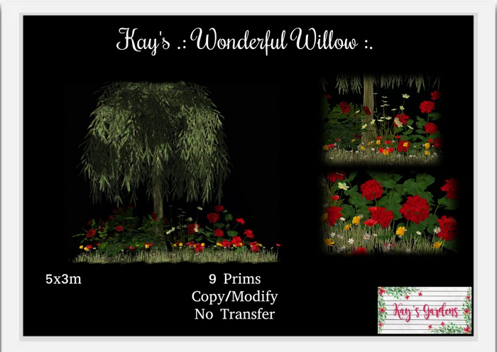 Second Life Marketplace - Kay's .: Wonderful Willow