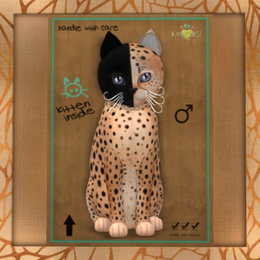 Second Life Marketplace - Fur: Chimera - Spotted Flame ♂