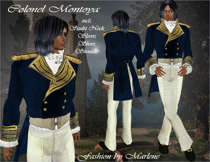 Second Life Marketplace - *MG Colonel Montoya, male medieval, movie ...