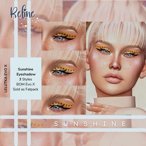 Second Life Marketplace - Refine - Sunshine Eyeshadow EvoX