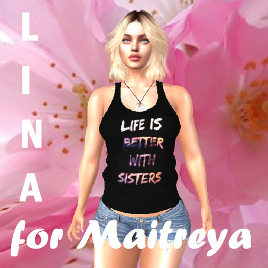 Second Life Marketplace - Lina - Tee Vest - Maitreya - Sisters Life is ...