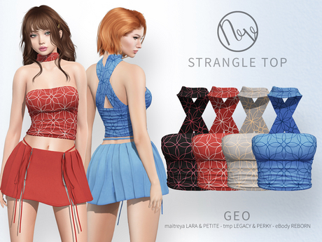 Second Life Marketplace - neve top - strangle geo