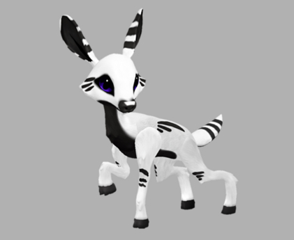 Second Life Marketplace - INKY INDIGO FEMALE NO ANTLERS FAWN LOG ...