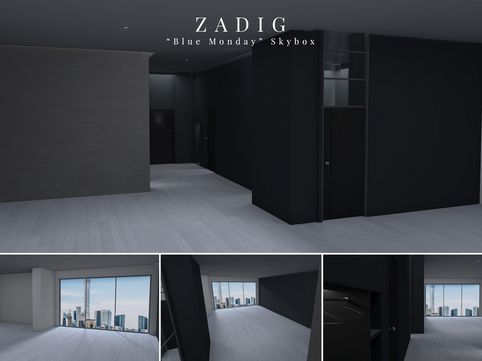 Second Life Marketplace - ZADIG. "Blue Monday" Skybox