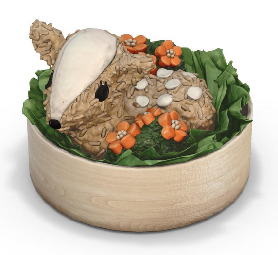 Second Life Marketplace - dust bunny . kawaii lunch . fawn bento