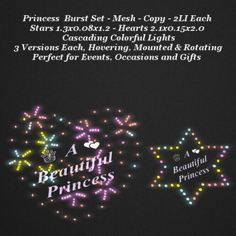 Second Life Marketplace - Princess Burst Set
