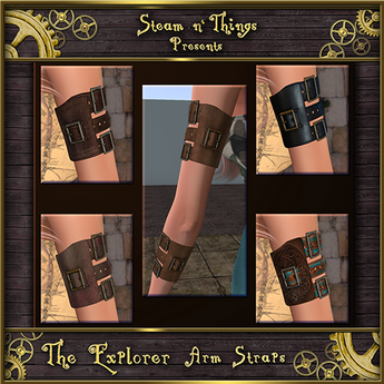 Second Life Marketplace - Sn'T-Explorer-Arm-Straps