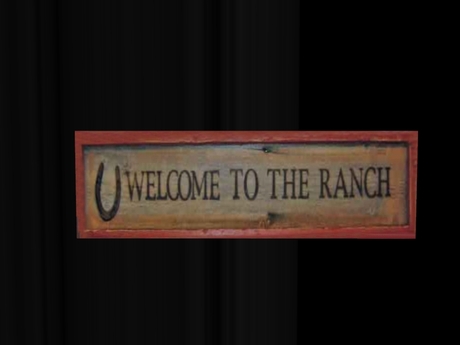 Second Life Marketplace - Welcome to the Ranch Sign