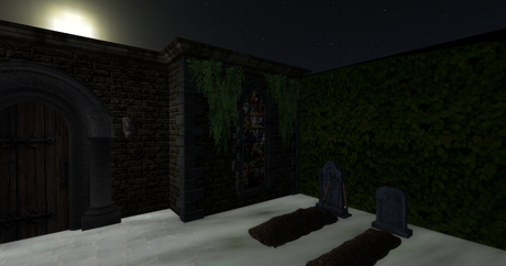 Second Life Marketplace - [A] Mausoleum Backdrop