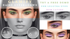 Second Life Marketplace - DEMO {Glamify} - Daisy Eyeshadow for Lelutka EVOX