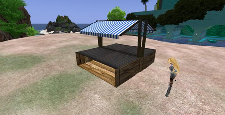 Second Life Marketplace - double market stall