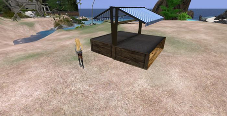 Second Life Marketplace - double market stall