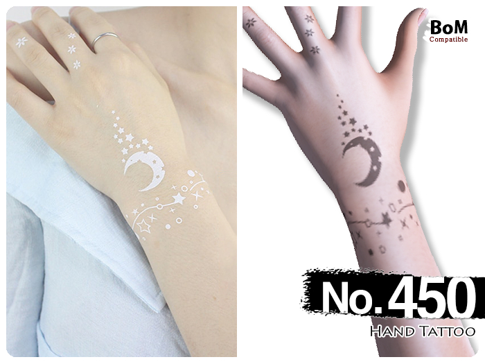 Second Life Marketplace - (Hand Tattoo) No.450 - BoM