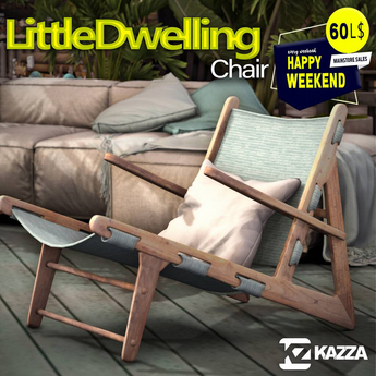 Second Life Marketplace - KAZZA - LittleDwellingChair - CM