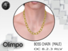 Second Life Marketplace - _.: Olimpo:._BOSS CHAIN (MALE) - OC