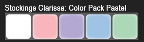 Second Life Marketplace - VANNIES Stockings Clarissa Pastel (BOM ...