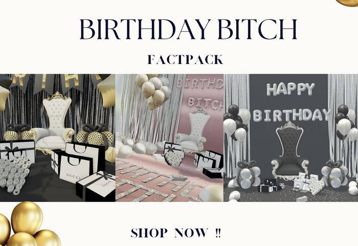 Second Life Marketplace - BIRTHDAY GIRL ( PINK