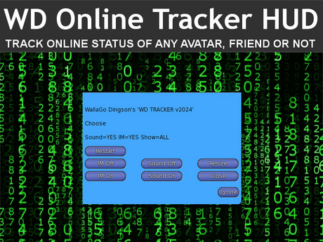 Second Life Marketplace - NEW - WD TRACKER PRO 2025 WITH RADAR AND A BONUS