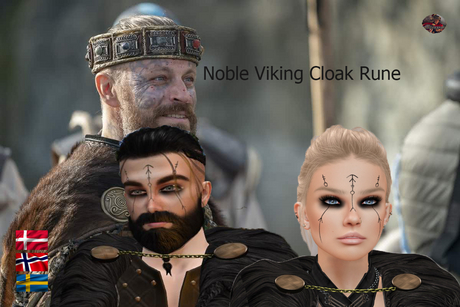 Second Life Marketplace - NOBLE VIKING COAT RUNE MALE/FEMALE