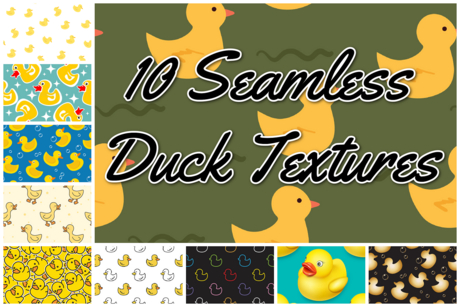 Second Life Marketplace - 10 Seamless Duck Textures