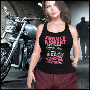 Second Life Marketplace - The Bold Llama T-Shirt Co. BIKER CHICK Tees