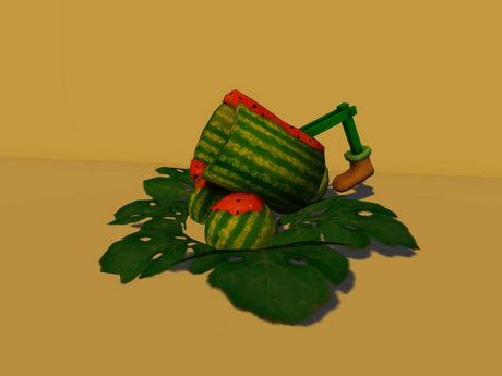 Second Life Marketplace - Watermelon Canon