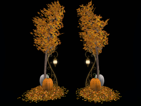Second Life Marketplace - MC Harvest Tree Lamp Arch