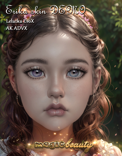 Second Life Marketplace - DEMO[Magic Beauty] Erika skin (LeLutkaEVOX)