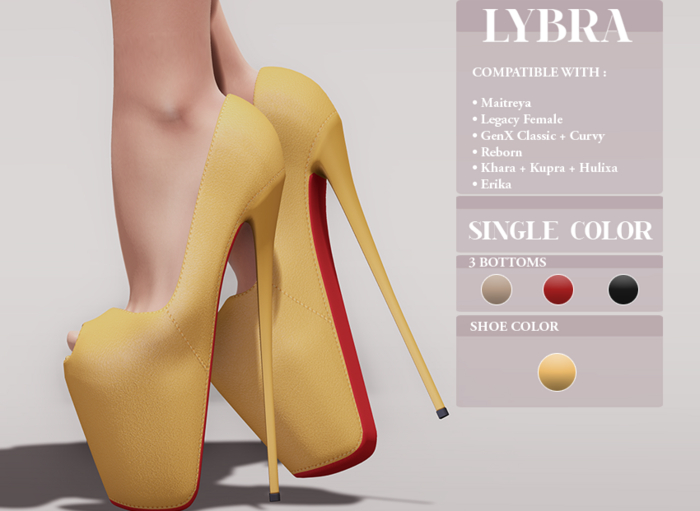 Second Life Marketplace Missy Gold Lybra