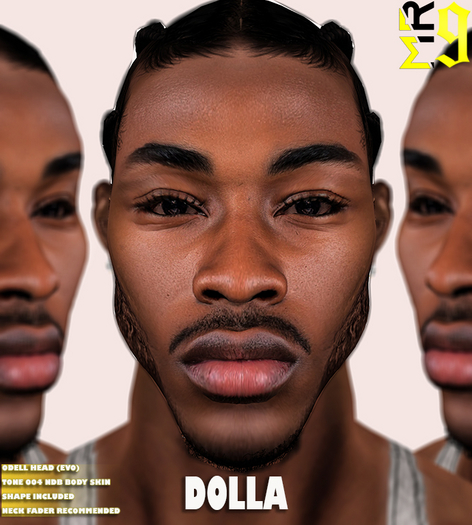Second Life Marketplace - Dolla Skin Tone 004 (ODELL HEAD)