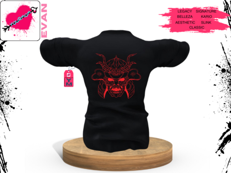 Second Life Marketplace - YOURMOM. Evan ' Red Devil Men's Shirt