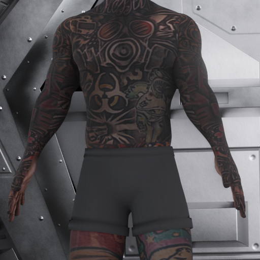 Second Life Marketplace - 8k Tattoo. *Amazing Quality* "BWOKEN" EVOX ONLY
