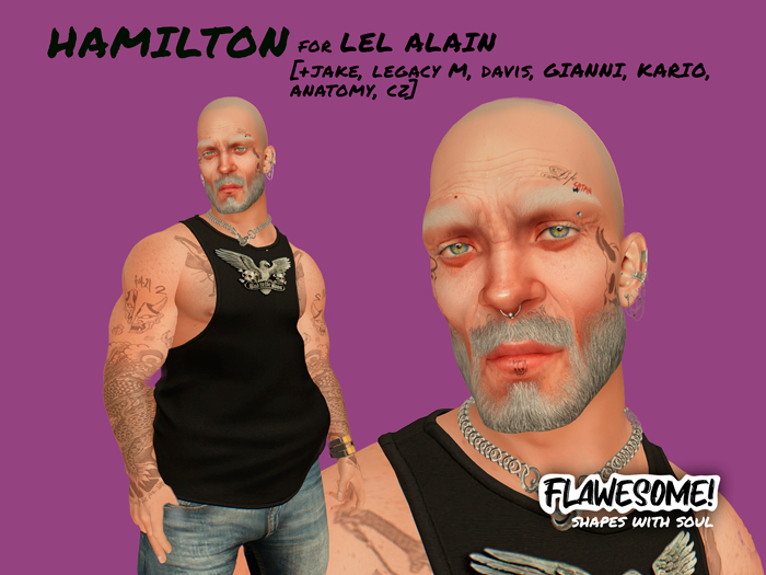 Second Life Marketplace - Hamilton shape (Lel Alain + Jake, Legacy ...