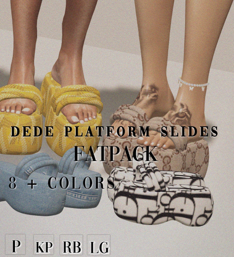 Second Life Marketplace - KKSPHOBIA - DEDE PLATFORM SLIDES FATPACK